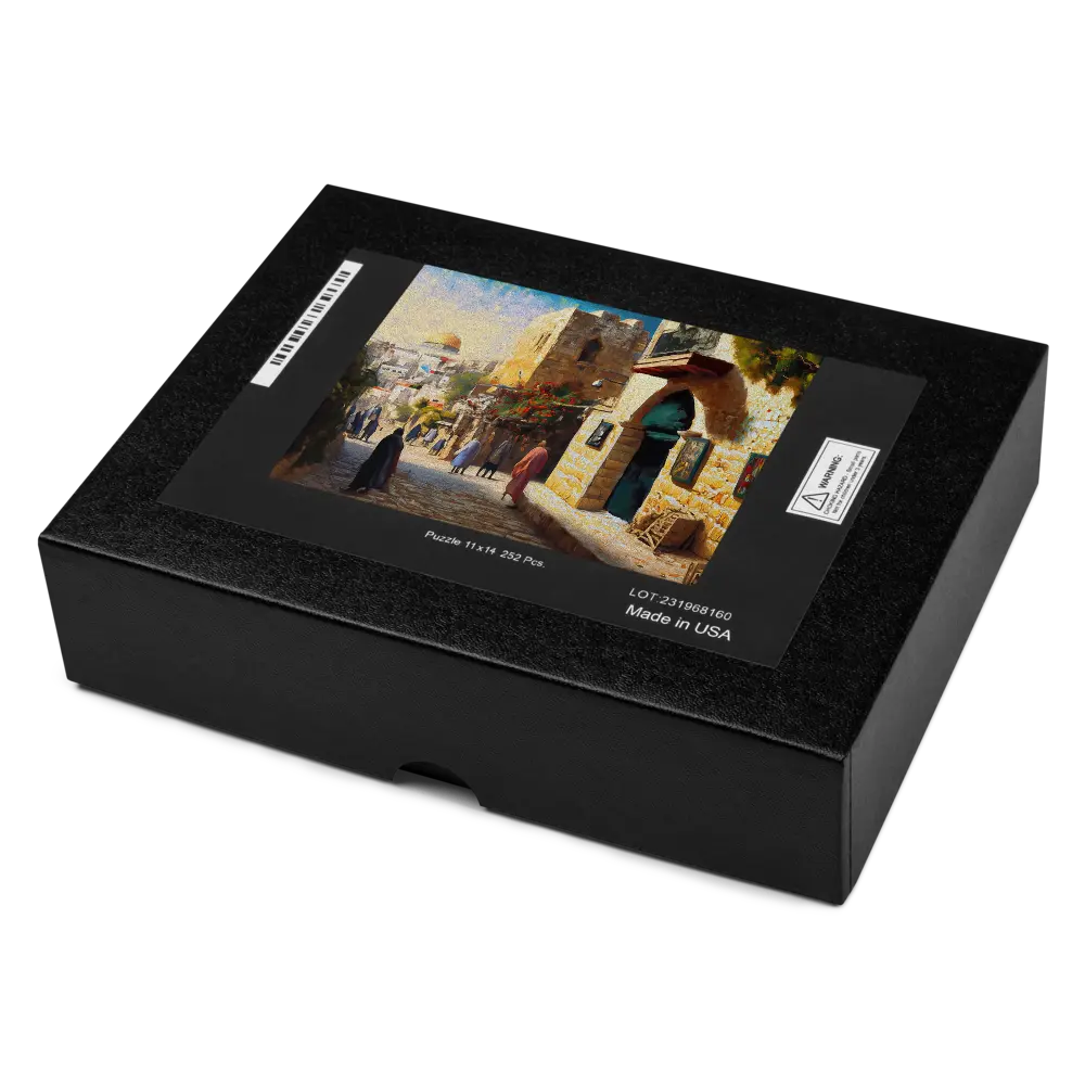 Ancient Jerusalem Jigsaw Puzzle – The Israel Store